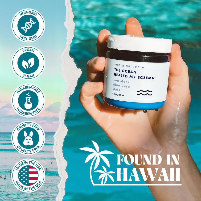 The Ocean Healed My Eczema - Soothing Cream – HealedByTheOcean
